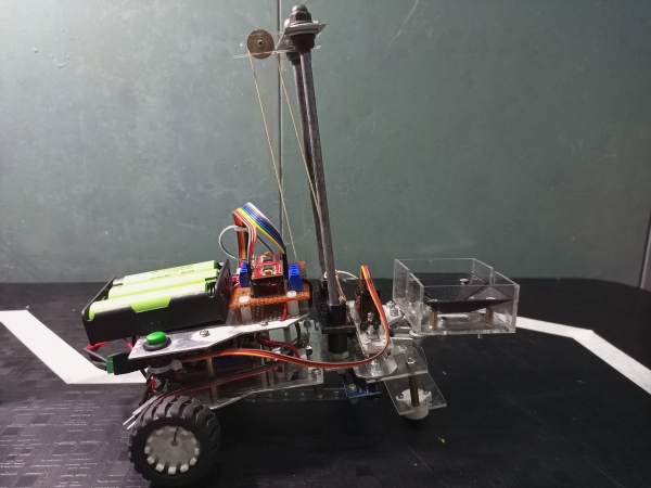 Pamer.in | Robot transporter line follower Kelas B