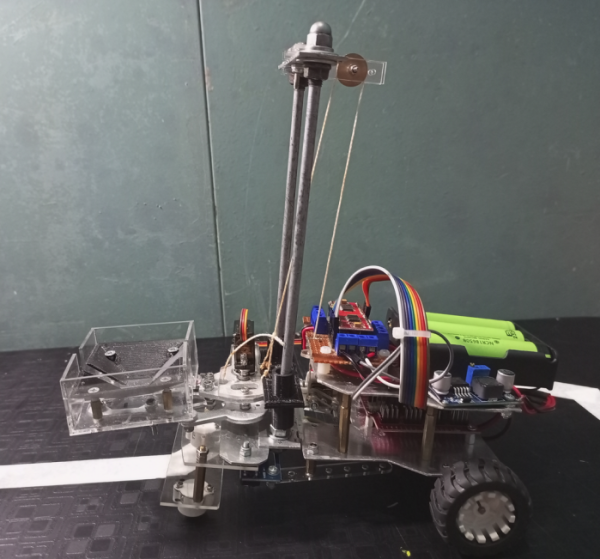 Pamer.in | Robot transporter line follower Kelas B