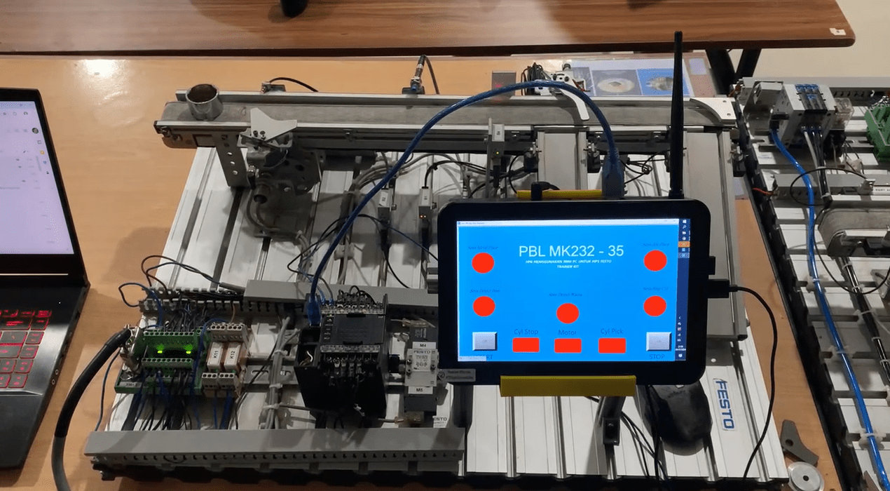 Pamer.in | PBLMK232-35-HMI Menggunakan Raspberry untuk MPS Festo ...