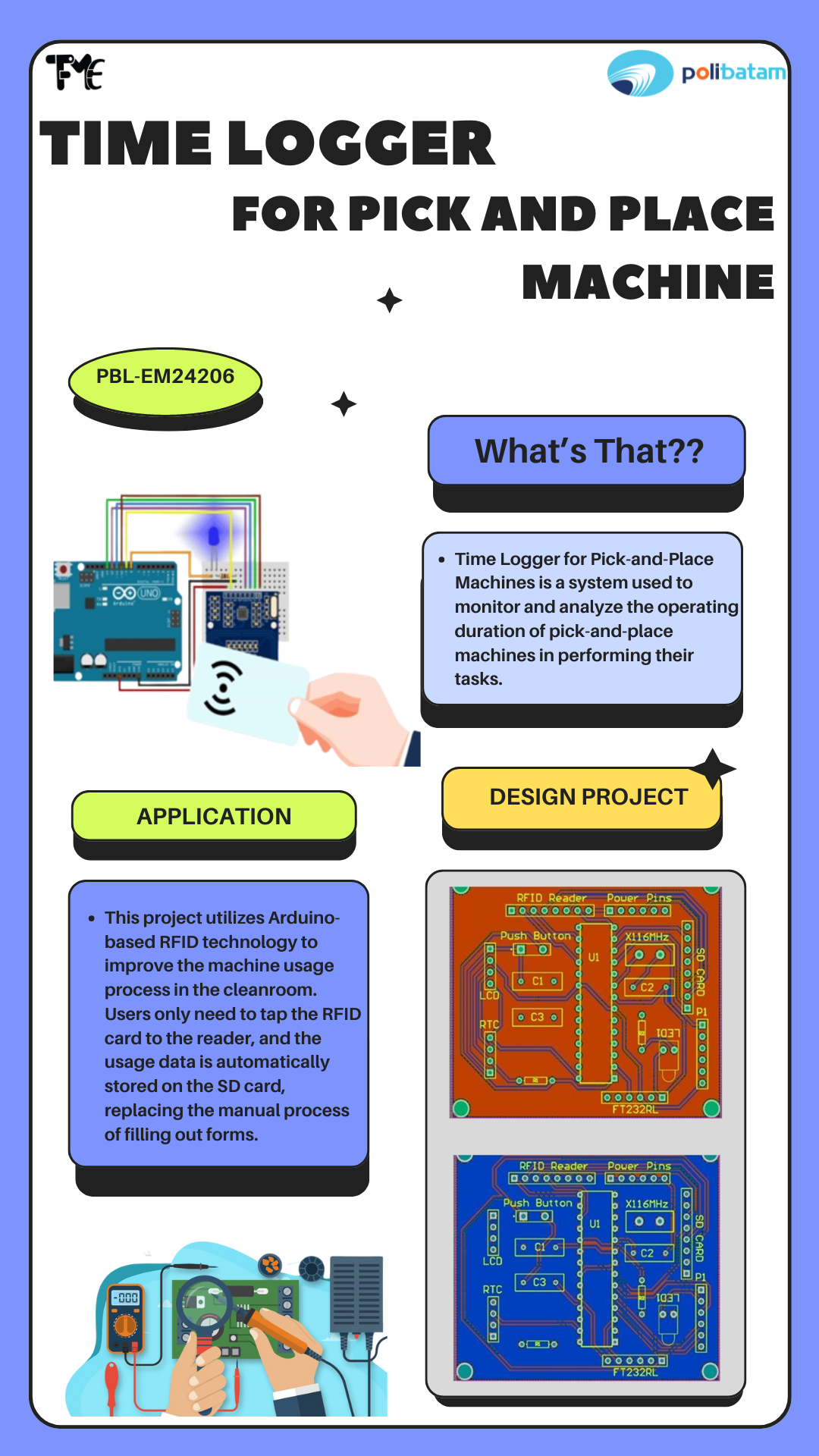 Pamer.in | Time Logger for Pick and Place Machine