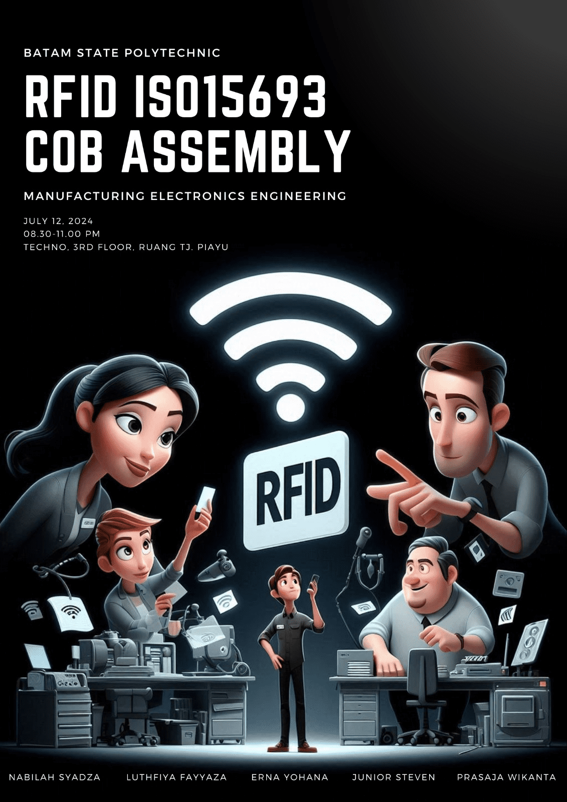 Pamer.in | RFID ISO15693 CoB Assembly