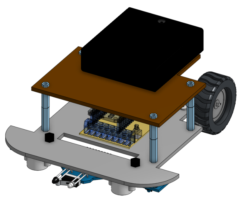 Pamer.in | Robot transporter line follower Kelas B