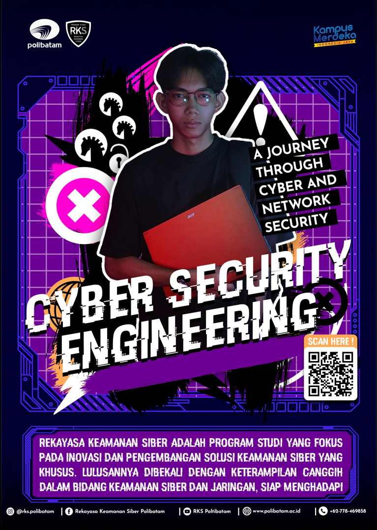Pamer.in | Design Media Promosi Prodi Rekayasa Keamanan Siber