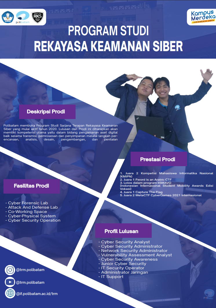 Pamer.in | Design Media Promosi Prodi Rekayasa Keamanan Siber