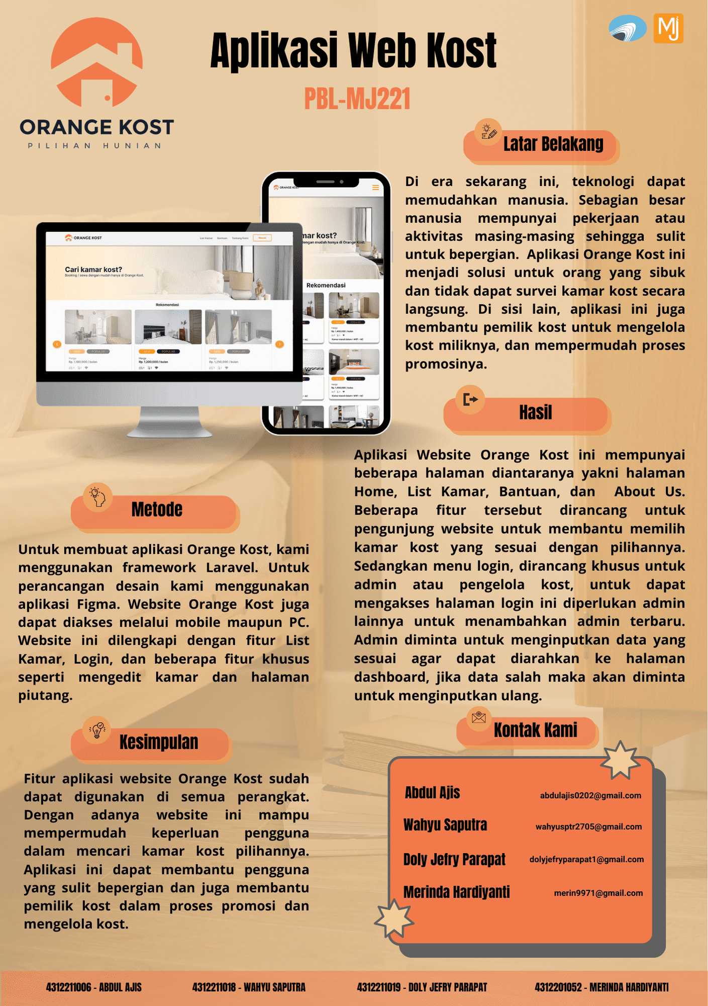 Pamer.in | Aplikasi Web Kost