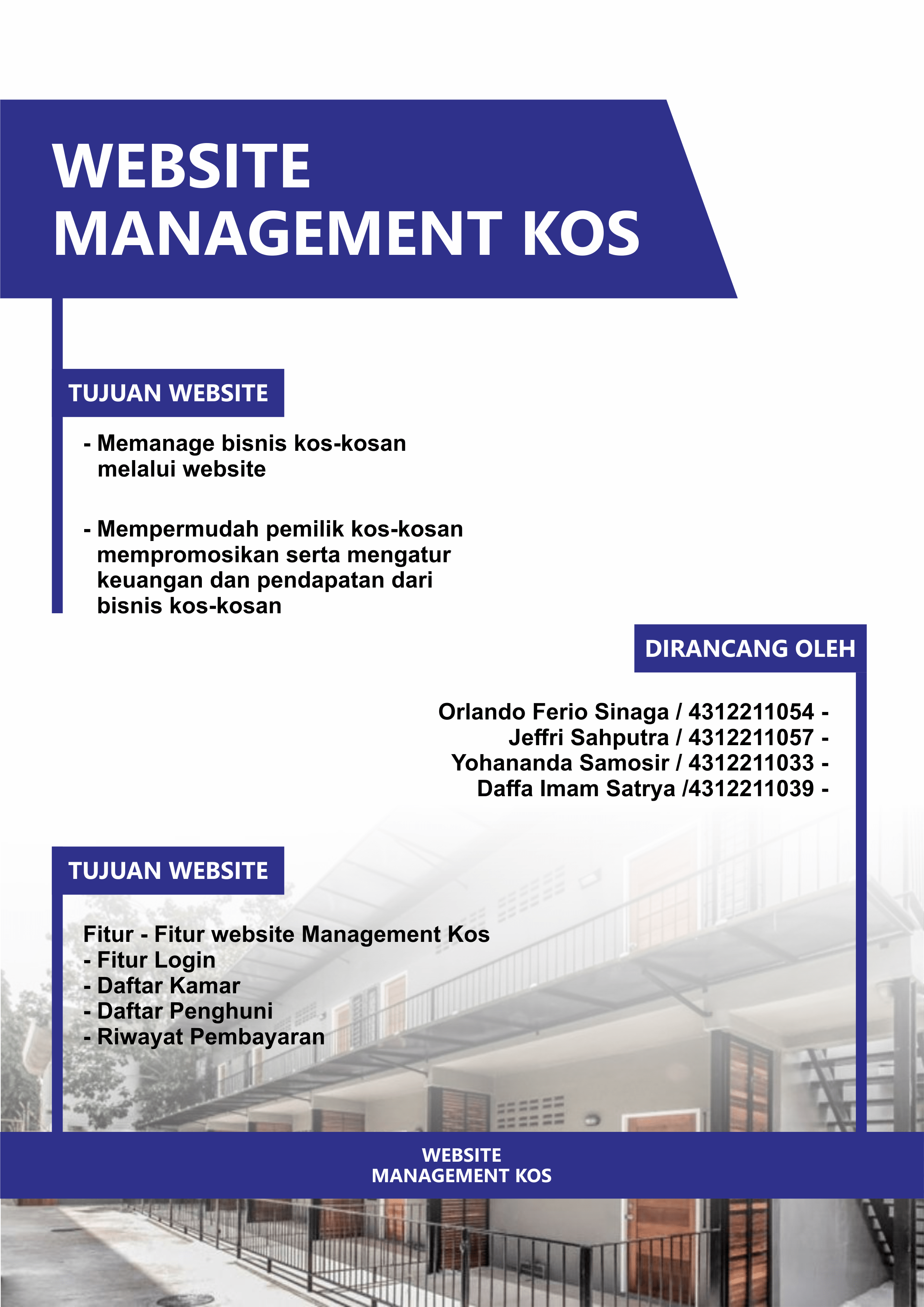 Pamer.in | Aplikasi Web Kost