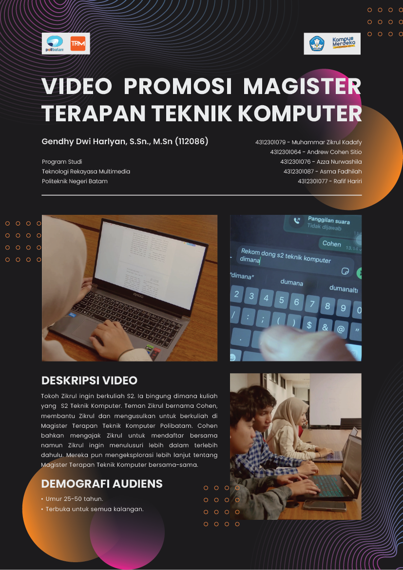 Pamer.in | Video Promosi Magister Terapan Teknik Komputer