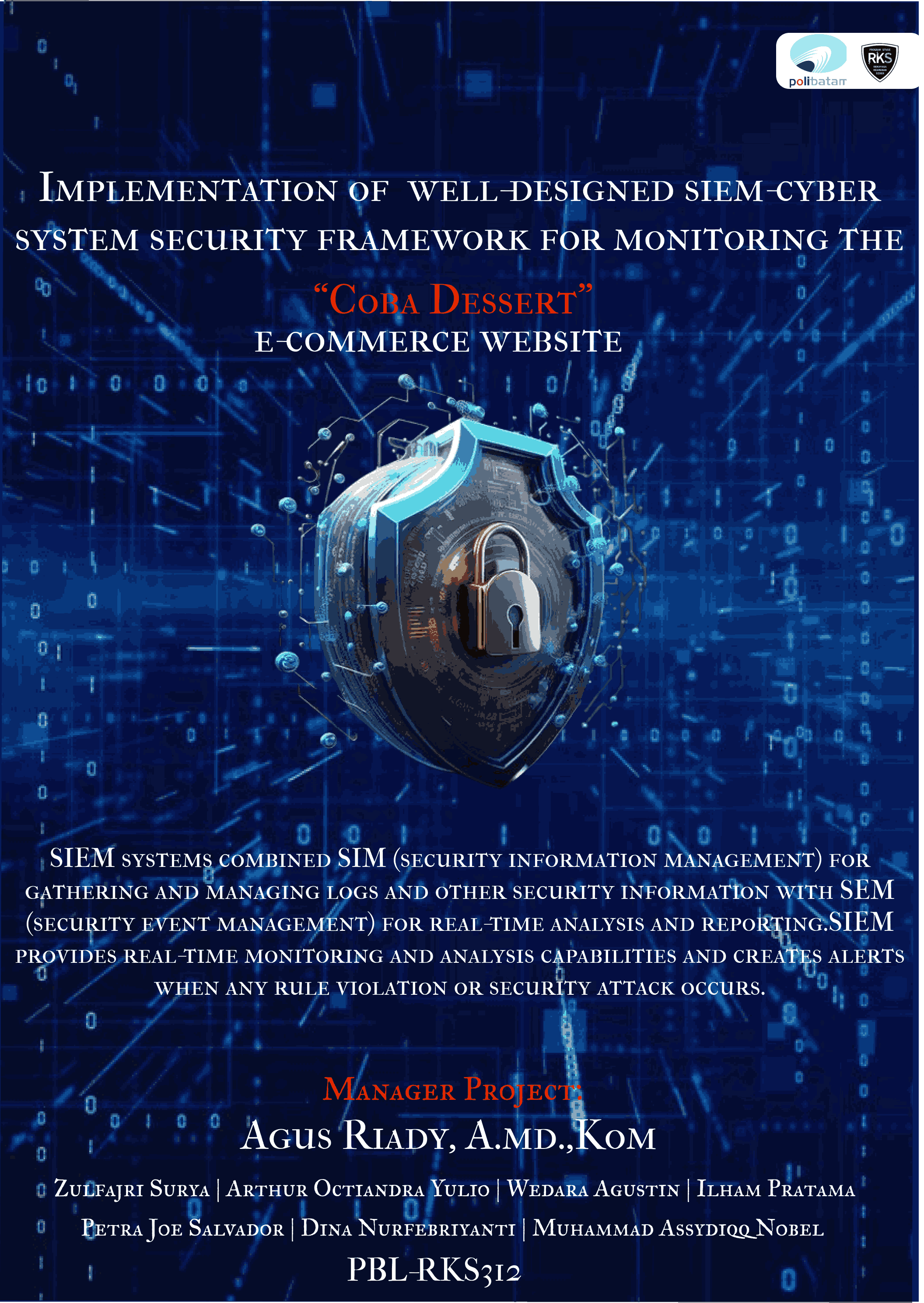 Pamer.in | Well Architect SIEM Implementation - SOC 12