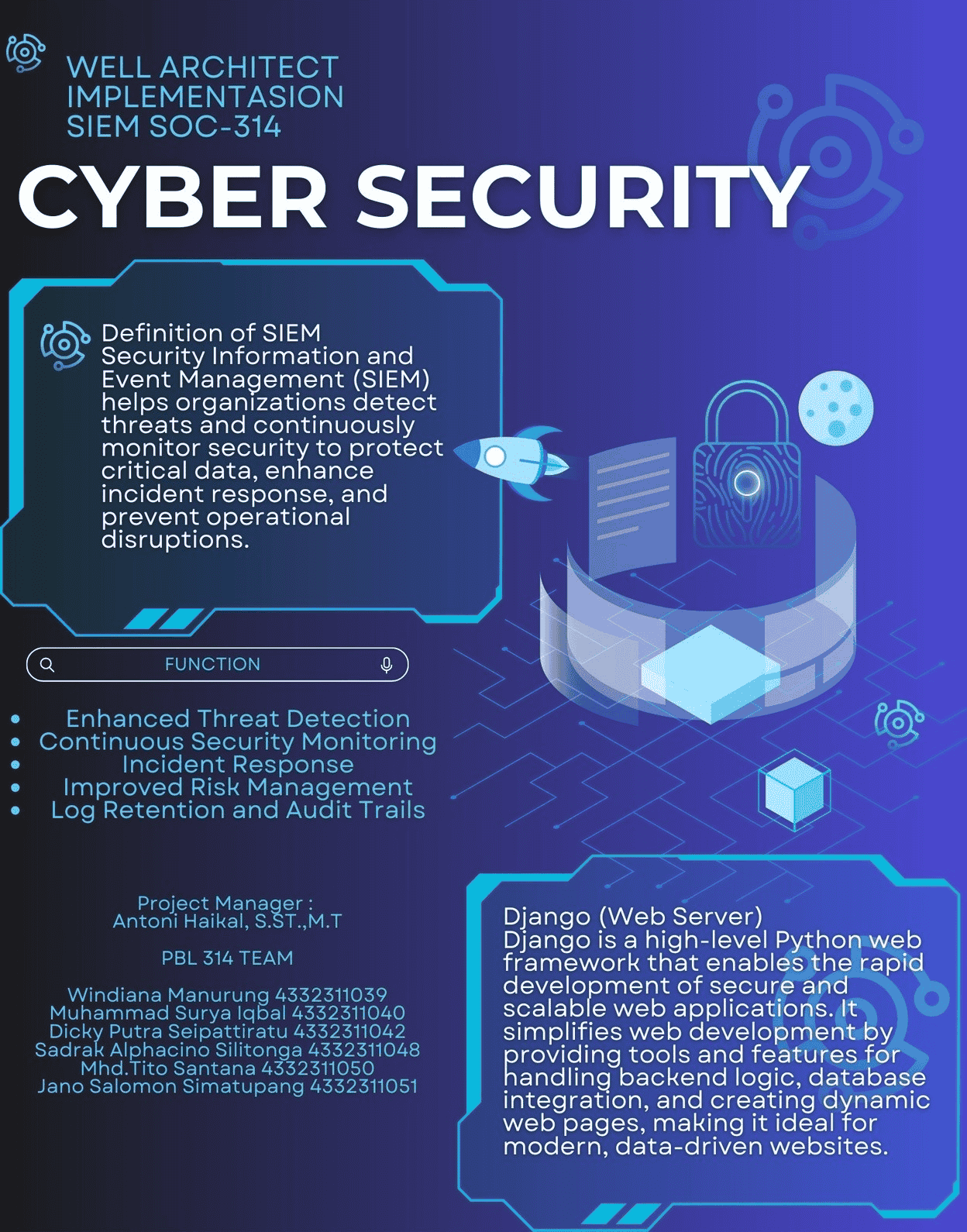 Pamer.in | Well Architect SIEM Implementation - SOC 14