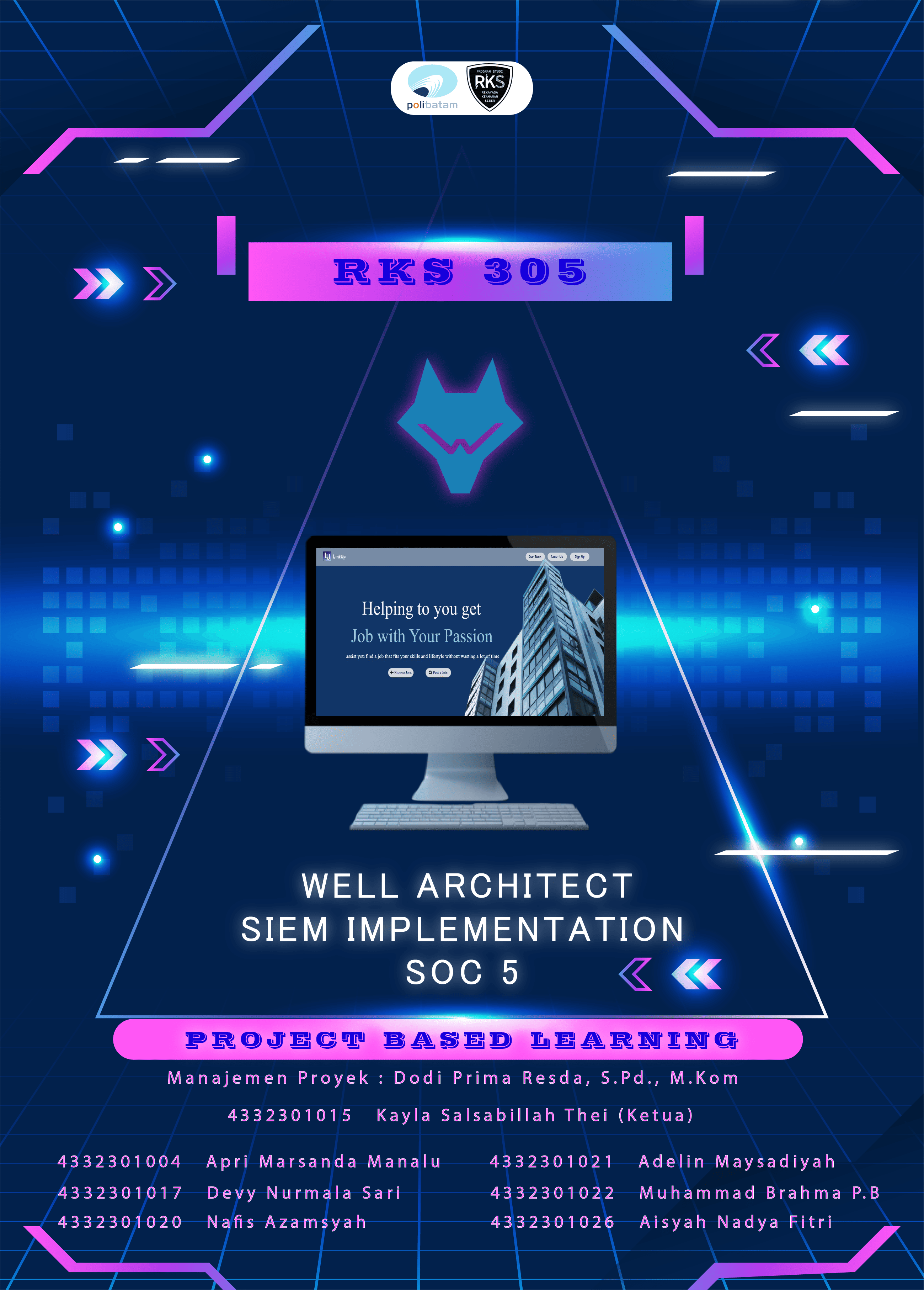 Pamer.in | Well Architect SIEM Implementation - SOC 5