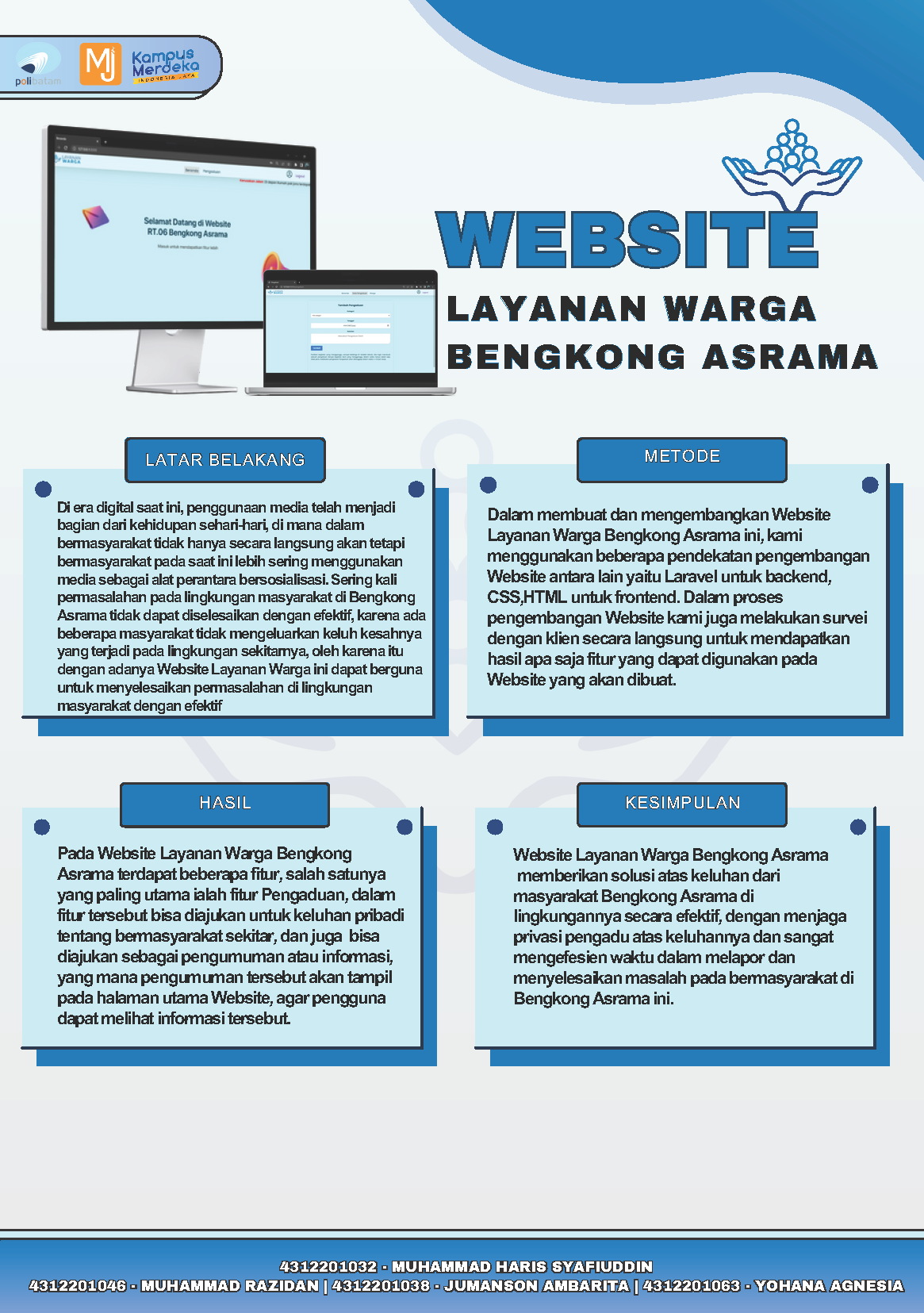 Pamer.in | Aplikasi Web Layanan Warga