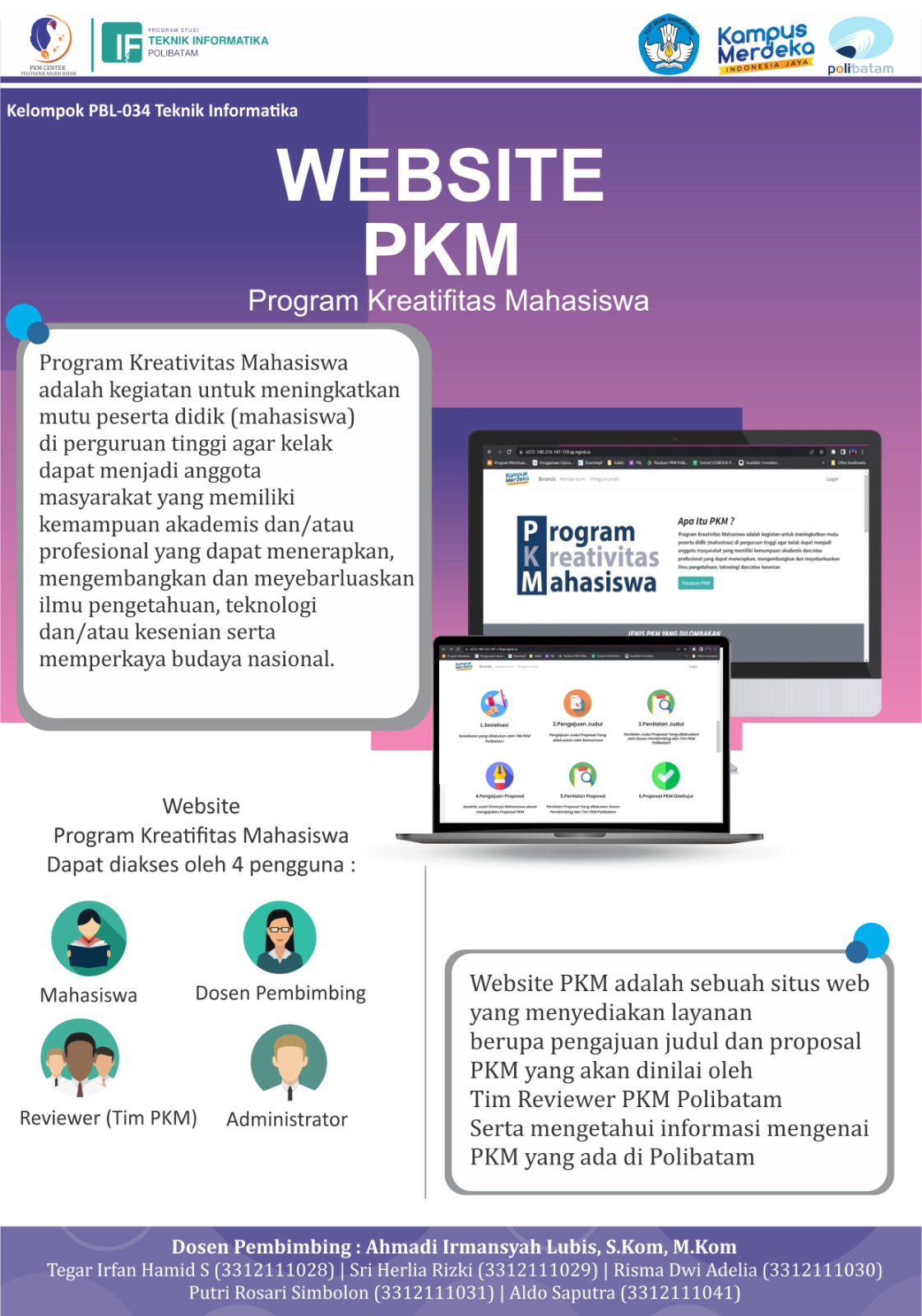 Pamer.in | Web PKM Polibatam