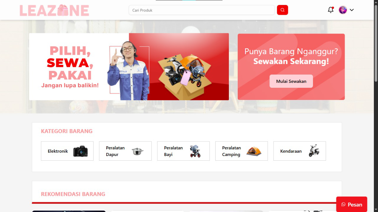 Pamer.in | Aplikasi Penyewaan Barang Sehari-Hari Berbasis Mobile di Batam