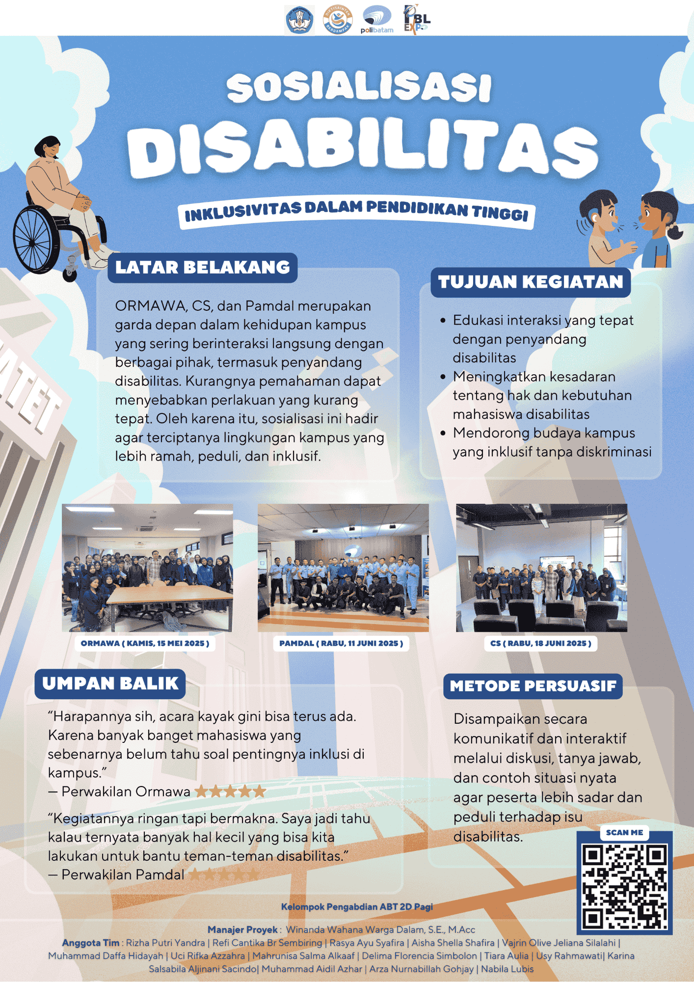 Pamer.in | Pengarusutamaan GEDSI 2025 di Politeknik Negeri Batam ...