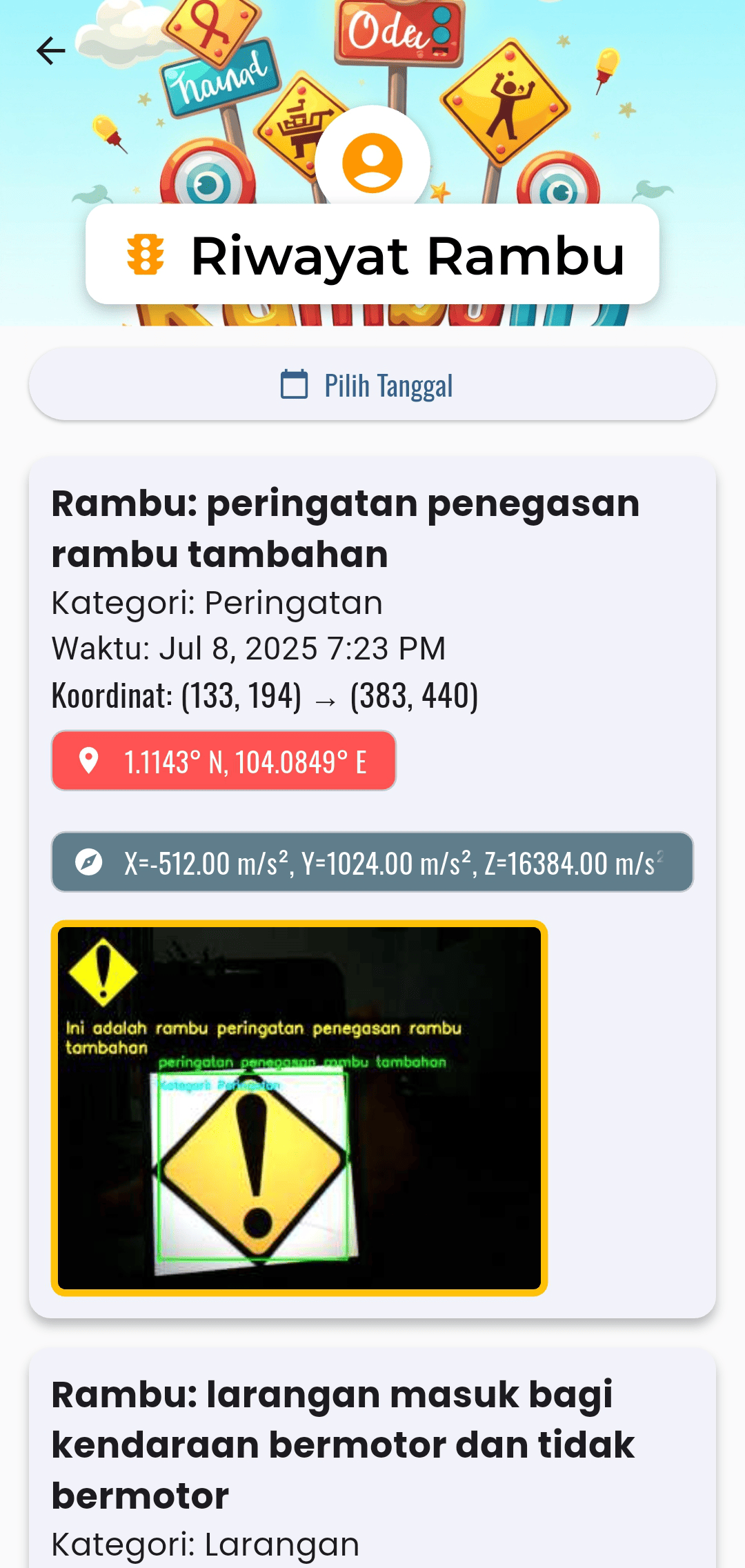Pamer.in | RambuID: Aplikasi Pengenalan Rambu Jalan Raya Indonesia