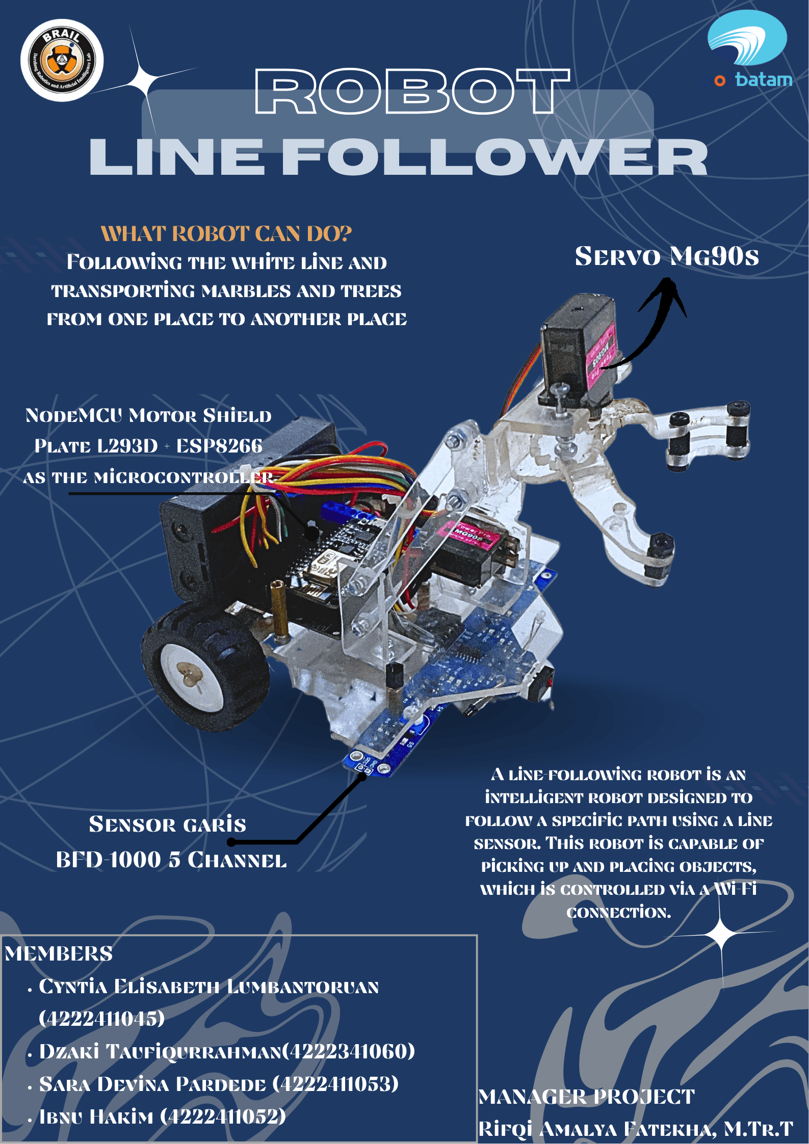 Pamer.in | Robot Line Follower (RE201) - Kelas Karyawan B