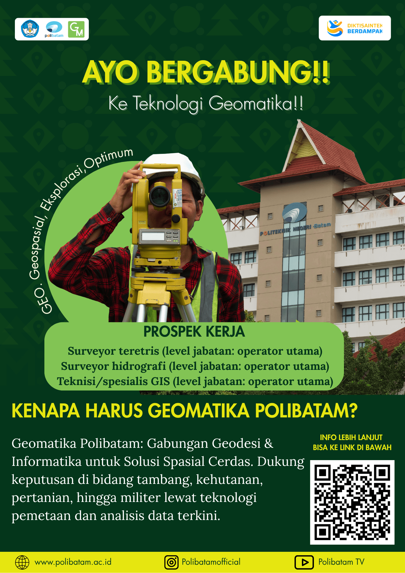 Pamer.in | Design Media Promosi Prodi Teknologi Geomatika