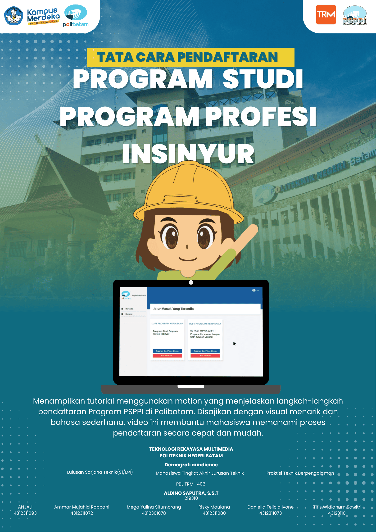 Pamer.in | Video Perkenalan Program Studi Program Profesi Insinyur (PSPPI)