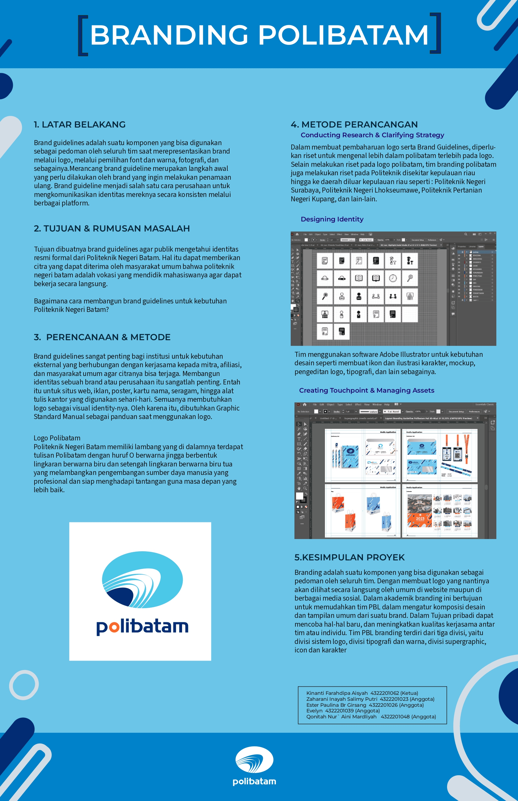 Pamer.in | Branding Polibatam (Desain Grafis)