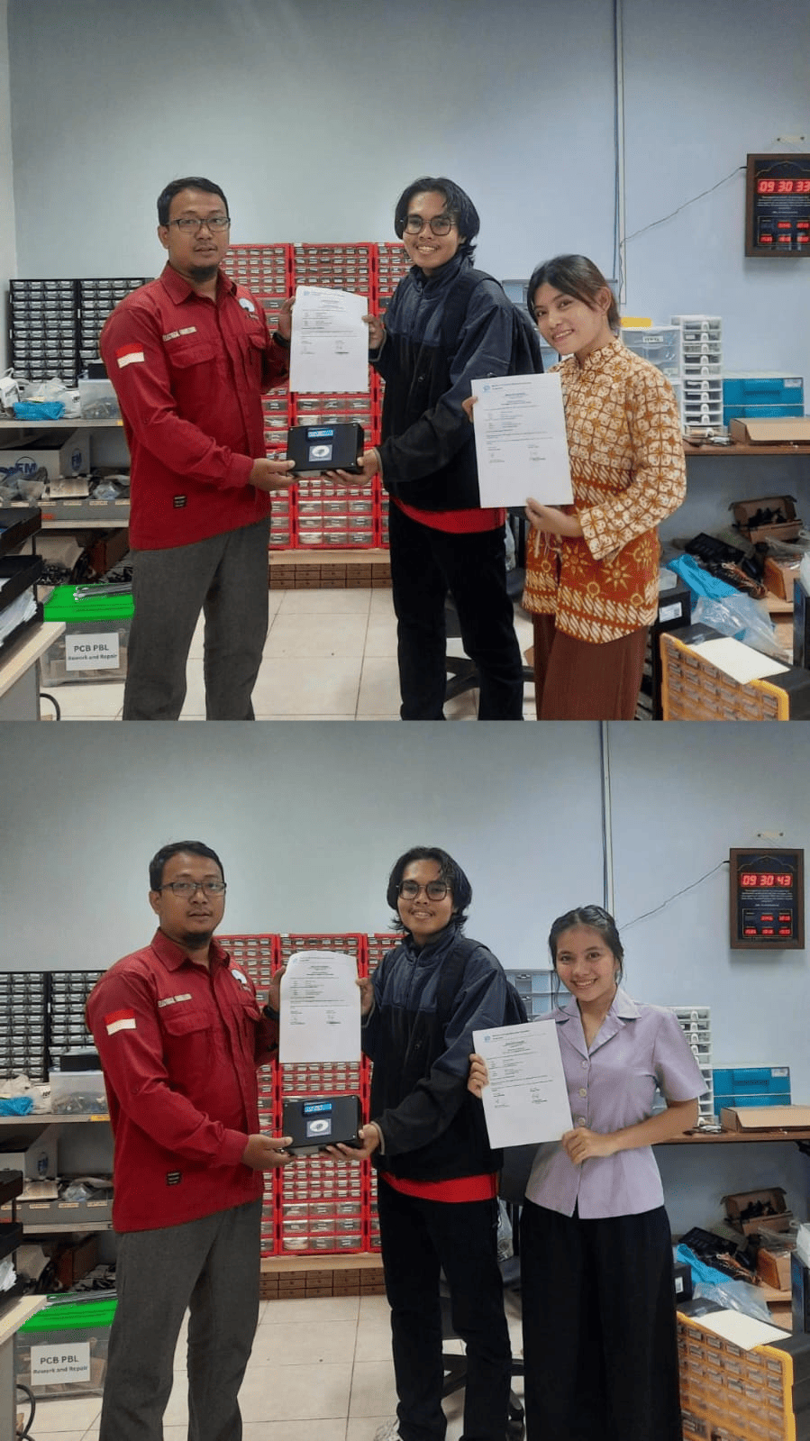 Pamer.in | Time Logger for Laminator Dry Film Machine