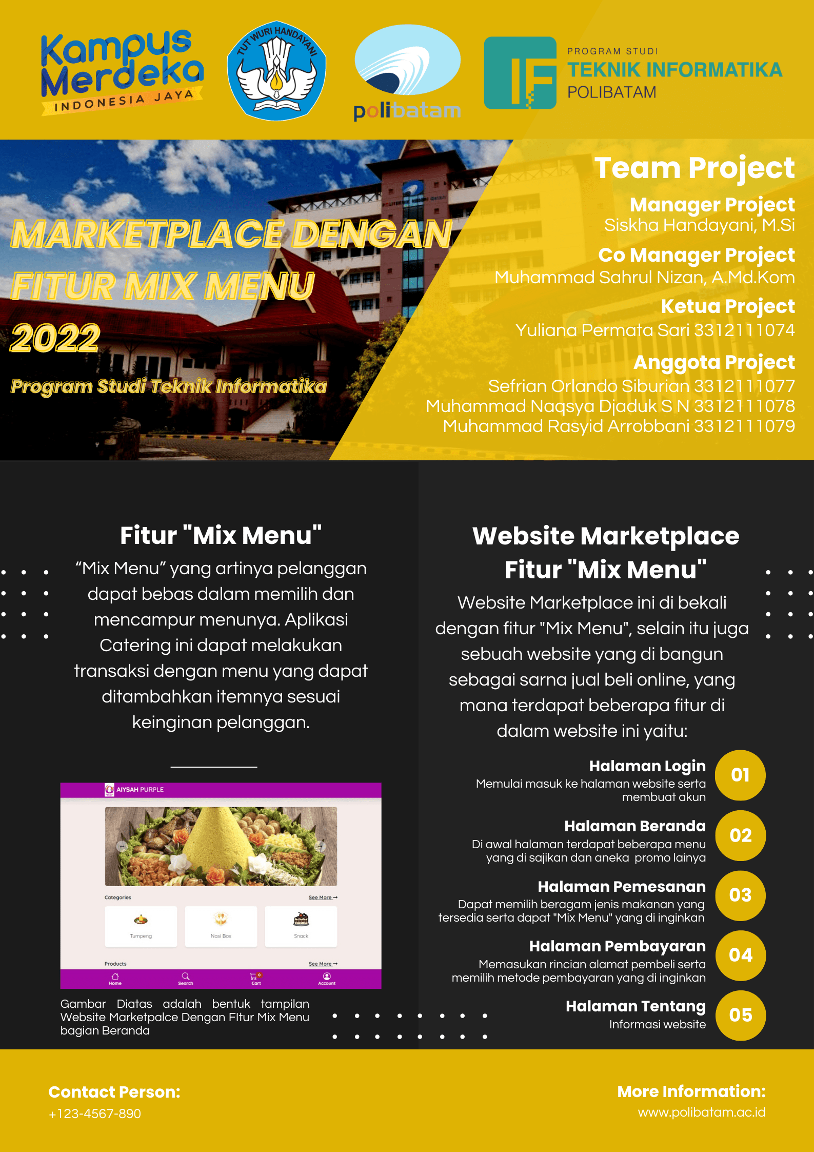 Pamer.in | Pembuatan Aplikasi Marketplace untuk usaha catering dengan ...