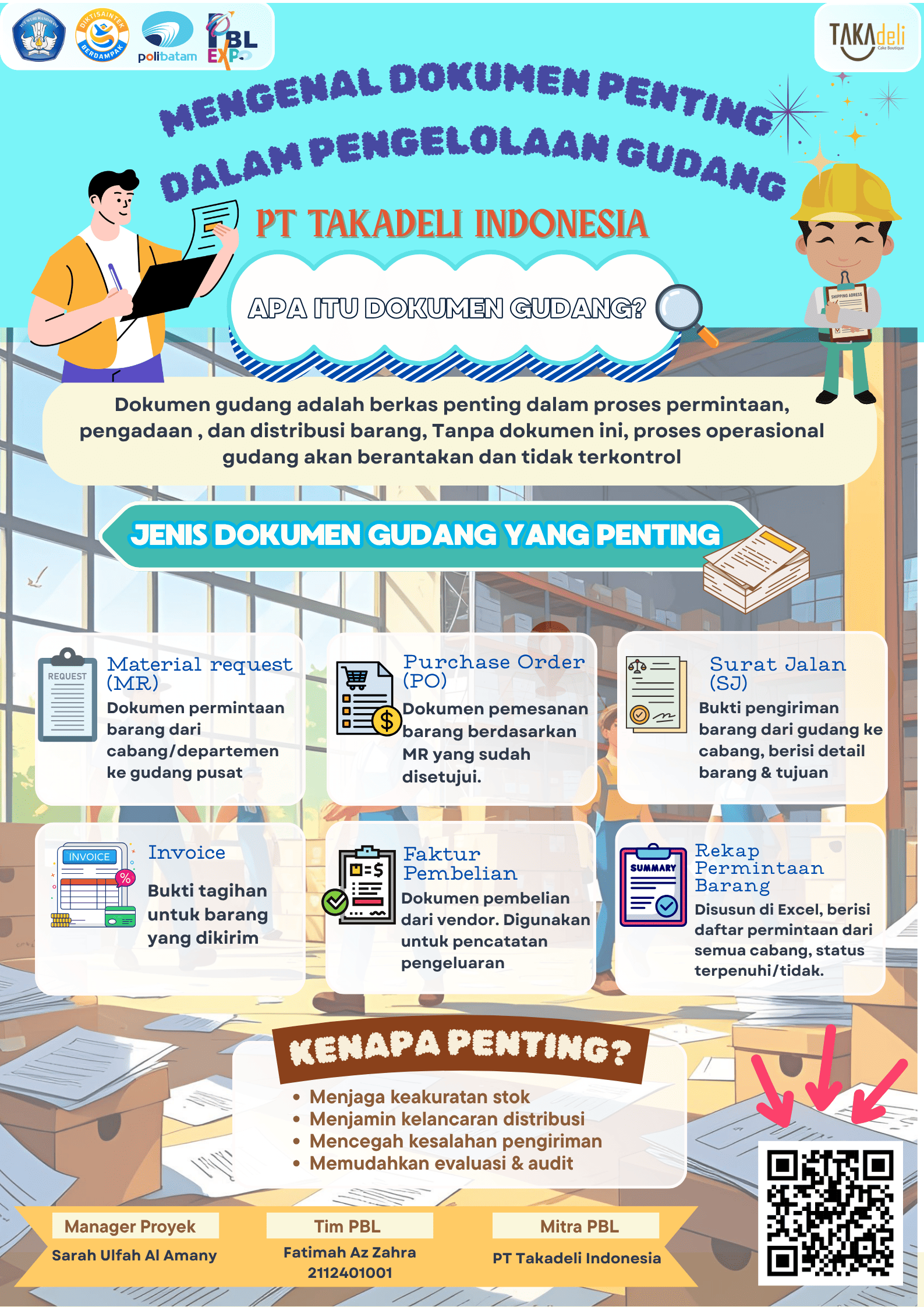 Pamer.in | Manajemen kualitas dan risiko pengelolaan barang di gudang ...