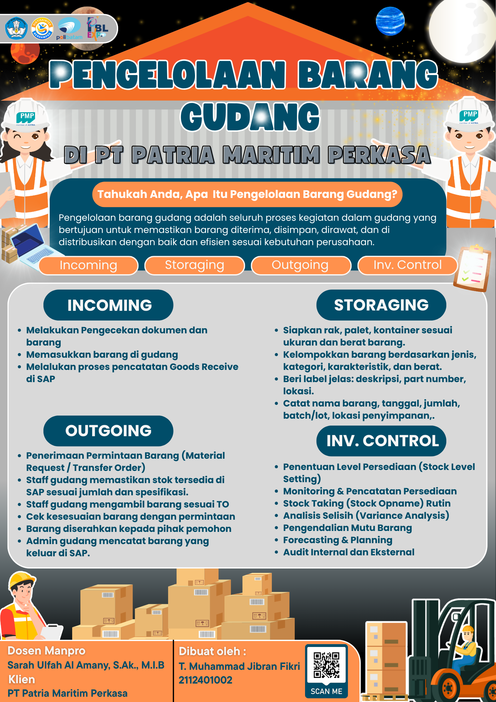 Pamer.in | Manajemen kualitas dan risiko pengelolaan barang di gudang ...