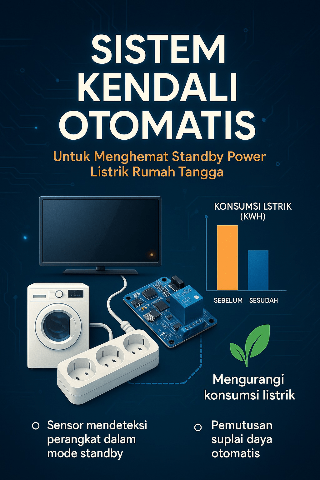 Pamer.in | Sistem kendali Otomatis dari Standbye Power Listrik Rumah Tangga