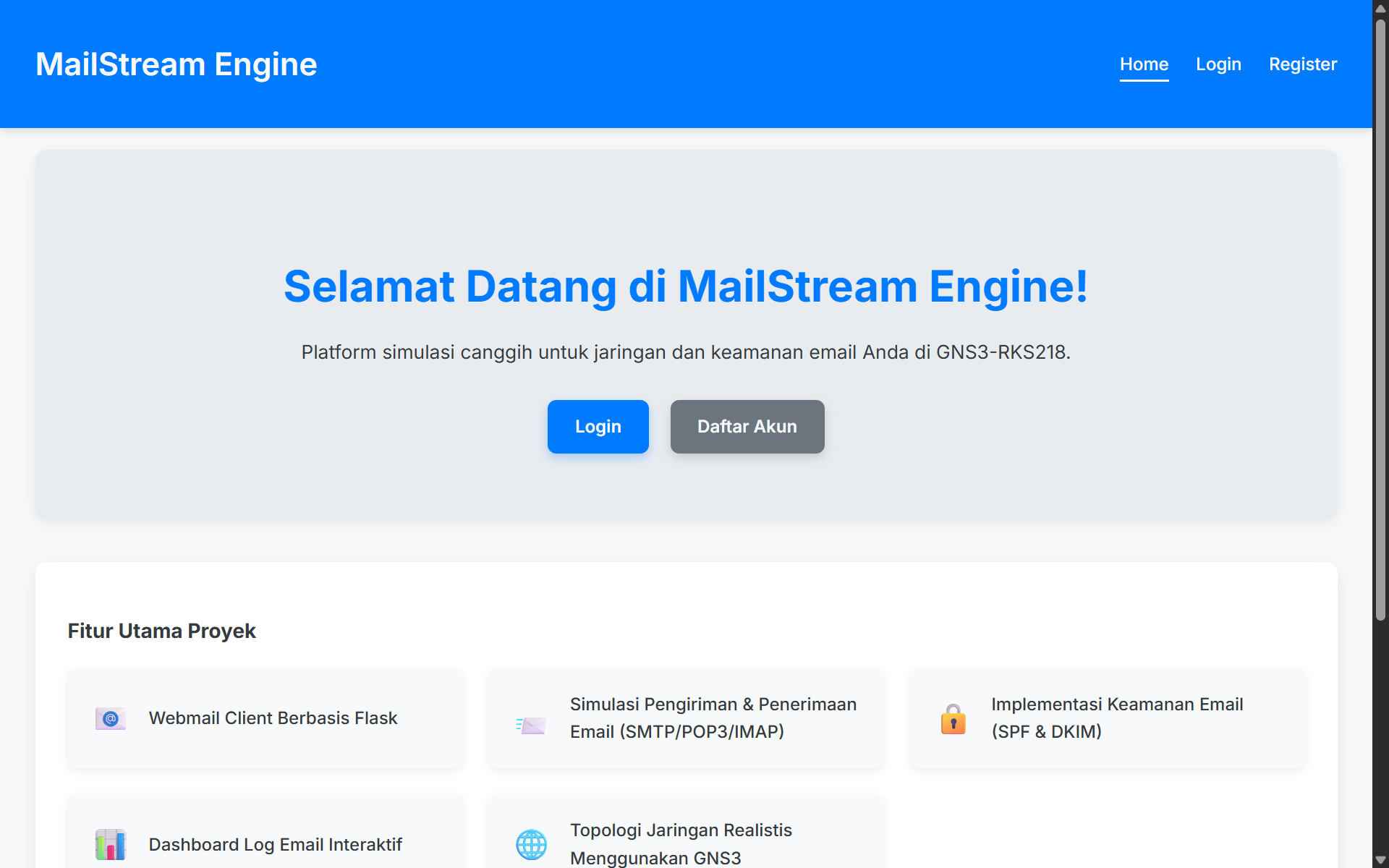 Pamer.in | MailStream Engine: Simulasi Jaringan dan Keamanan Email di ...