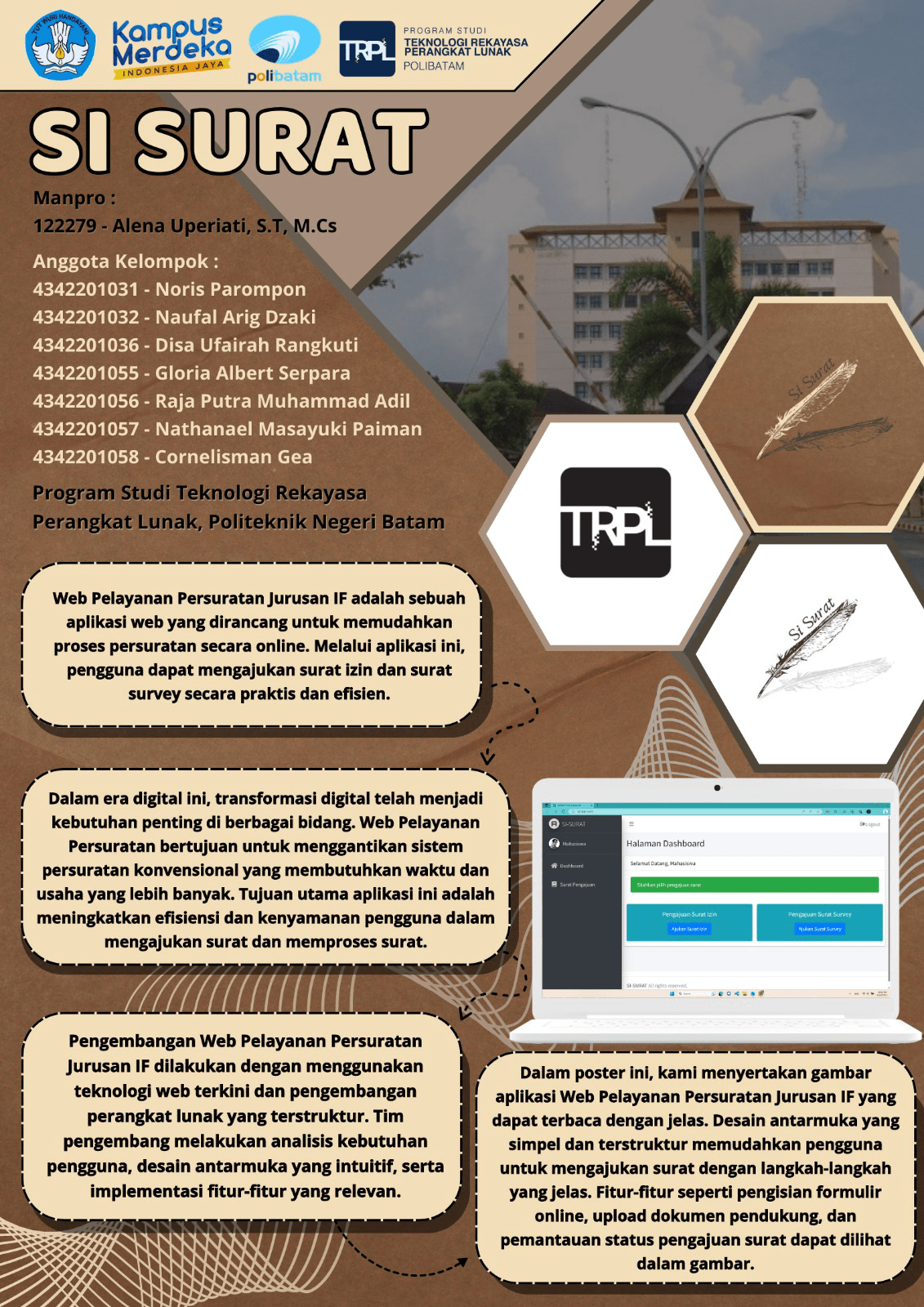 Pamer.in | Aplikasi Layanan Persuratan Jurusan IF