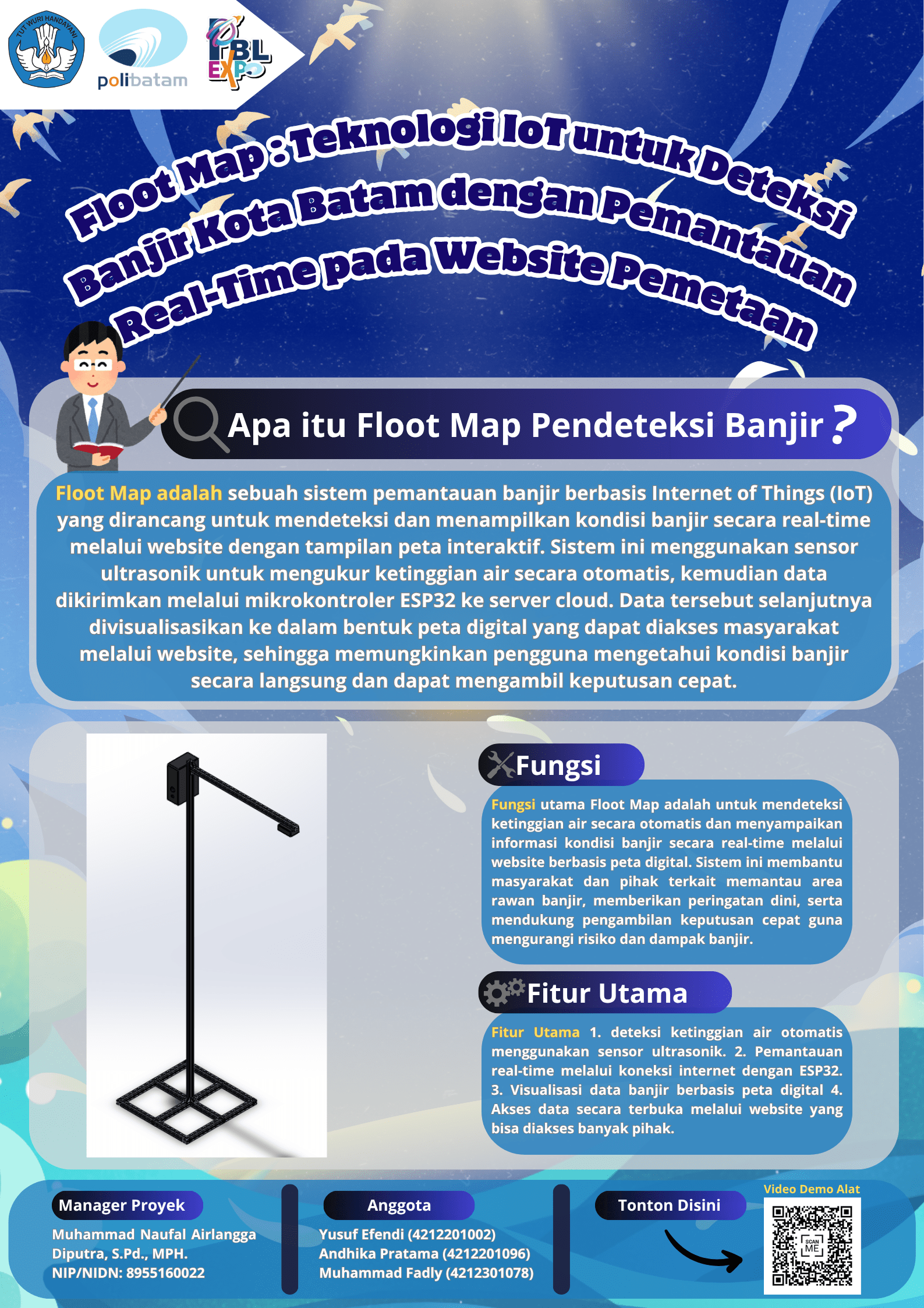 Pamer.in | Floot Map : Teknologi IoT untuk Deteksi Banjir Kota Batam ...