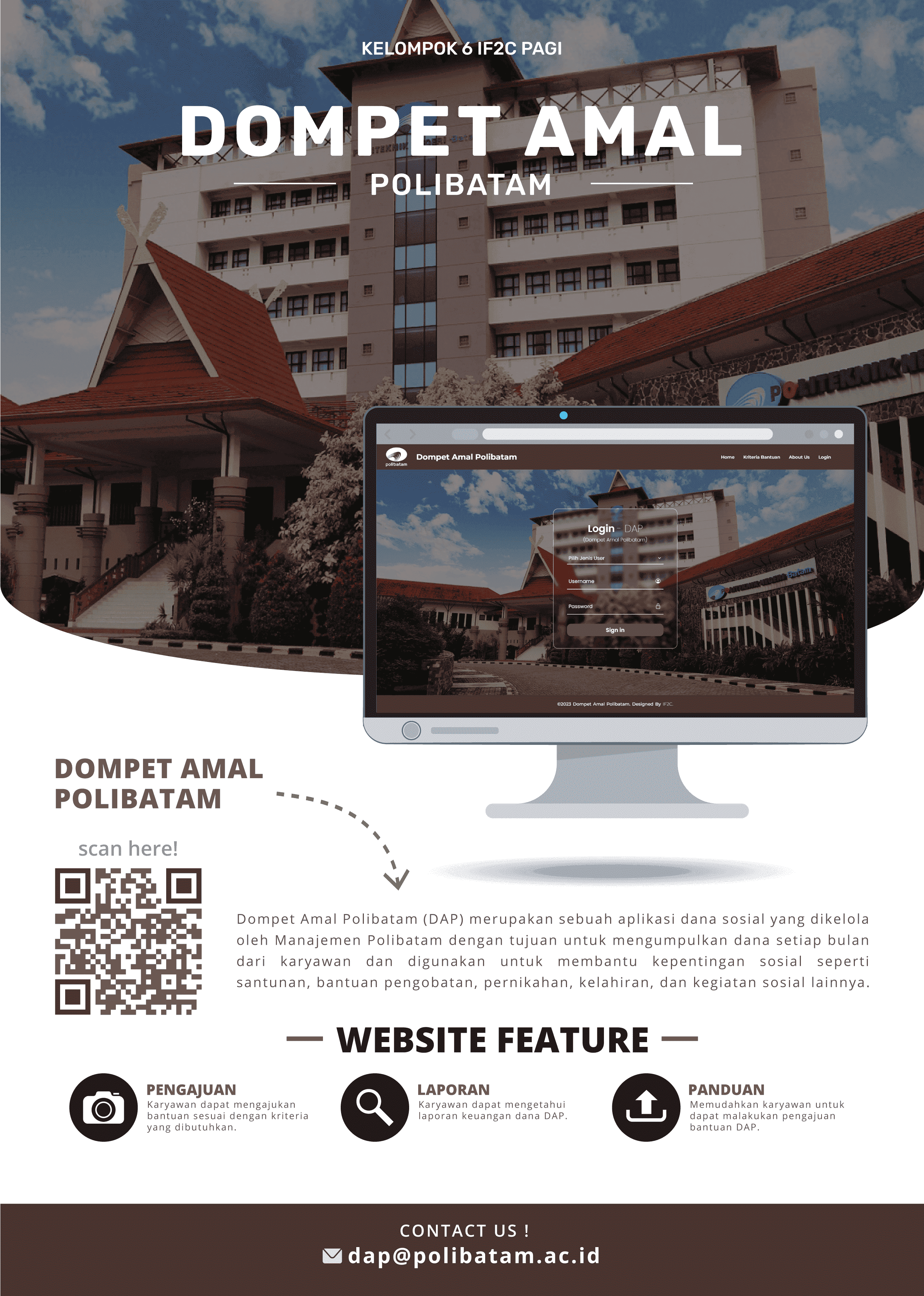 Pamer.in | Aplikasi Dompet Amal Polibatam - PBL Semester 2