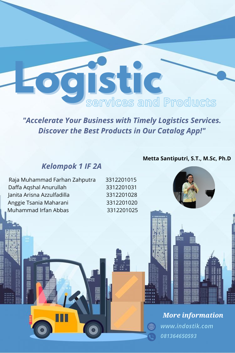 Pamer.in | Aplikasi Katalog Produk Perusahaan Logistik - PBL Sem 2 IF