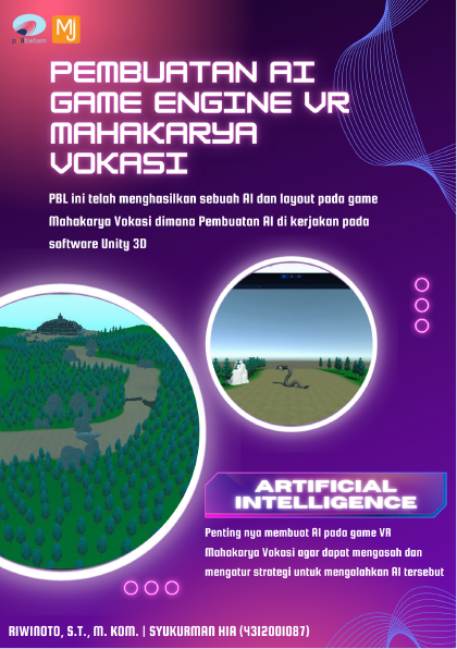 Pamer.in | Pembuatan AI Game Engine VR Mahakarya Vokasi