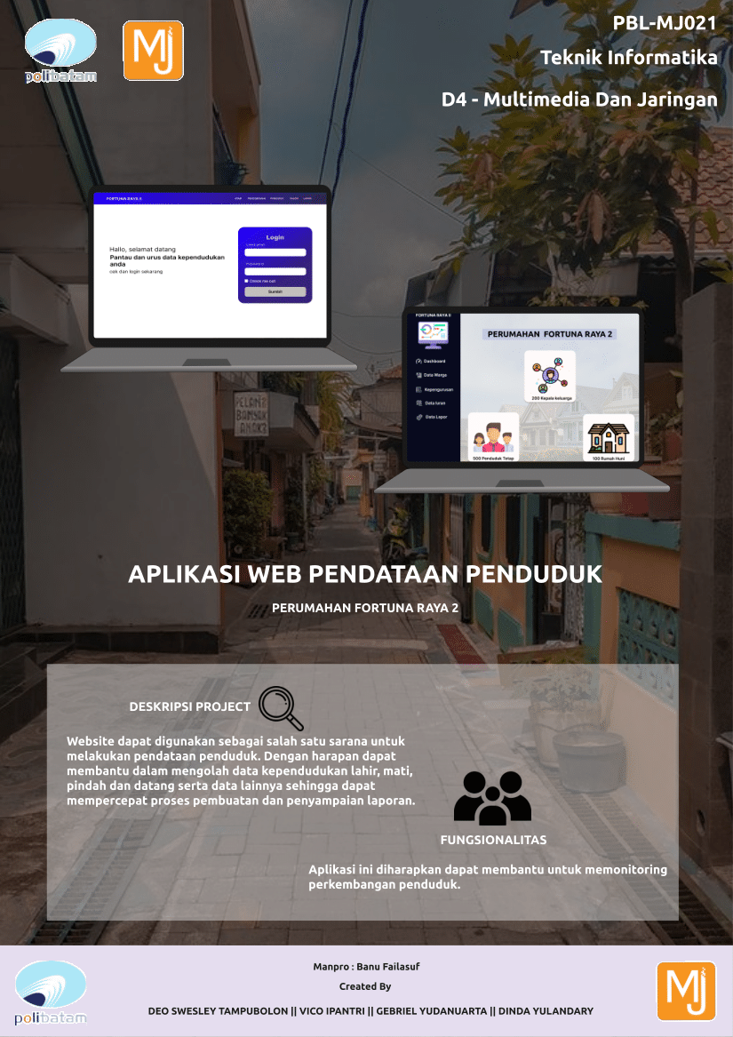 Pamer.in | Aplikasi Web Pendataan Penduduk