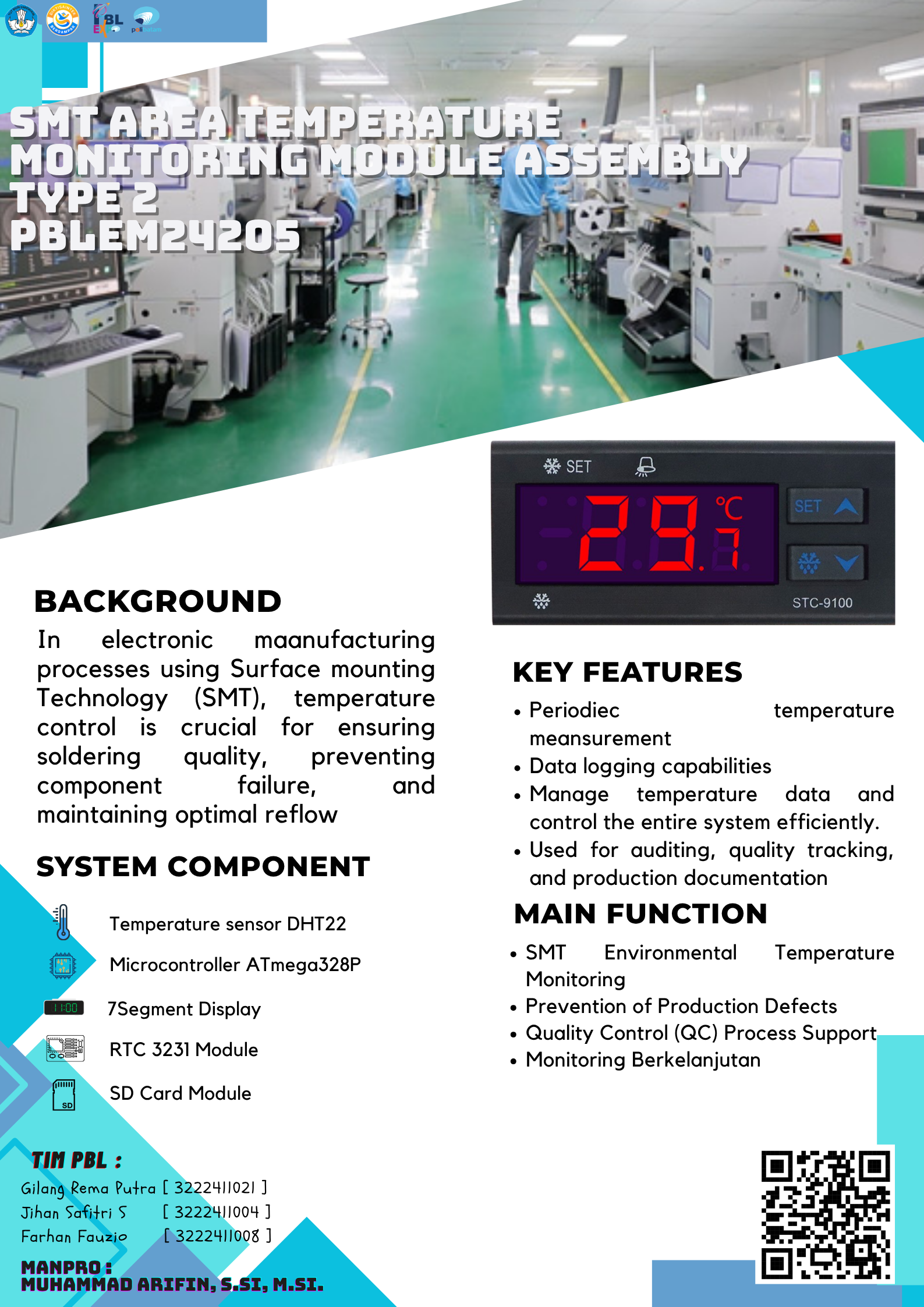 Pamer.in | SMT Area Temperature Monitoring Module Assembly Type 2