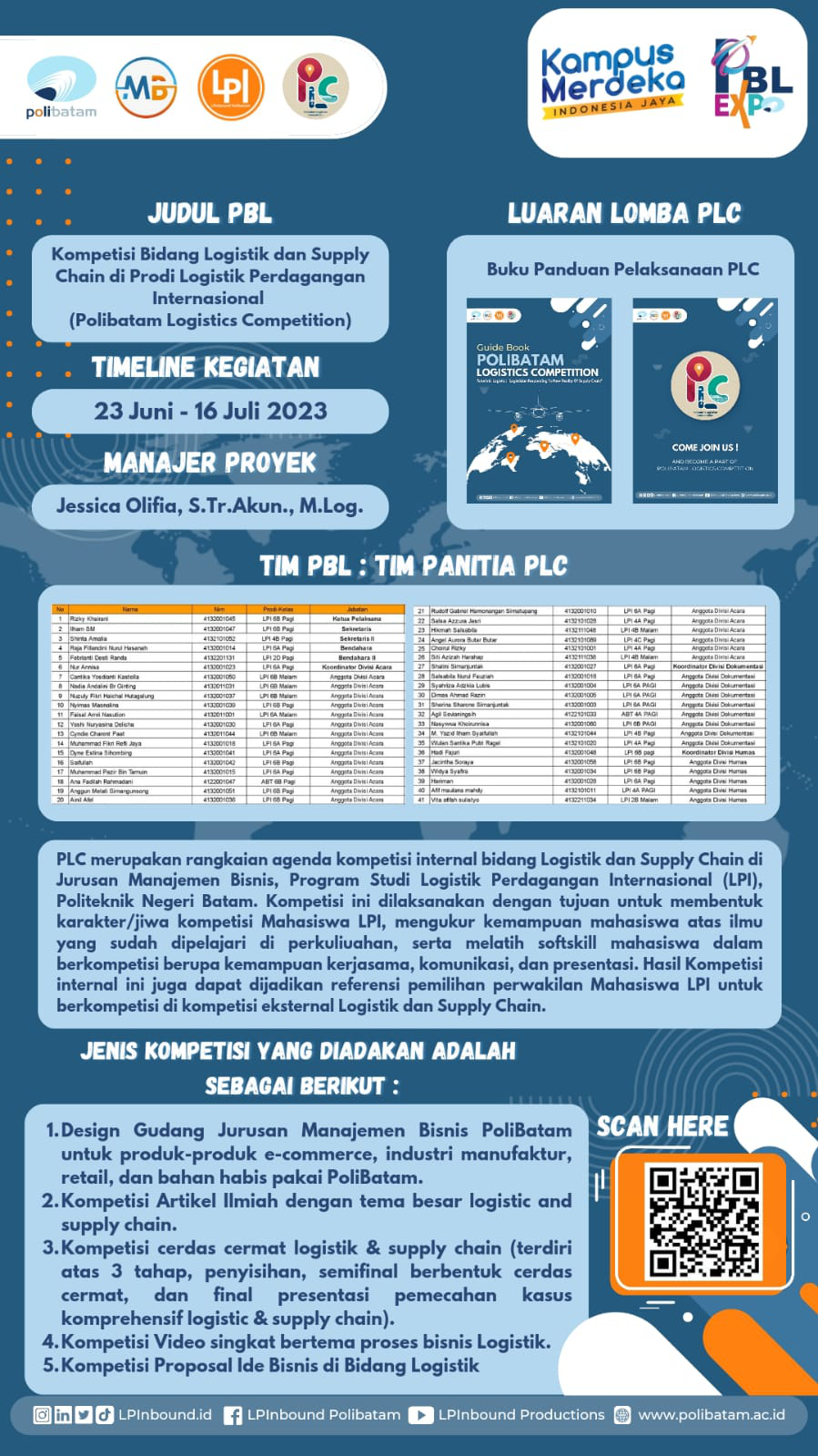 Pamer.in | Kompetisi Bidang Logistik dan Supply Chain di Program Studi ...